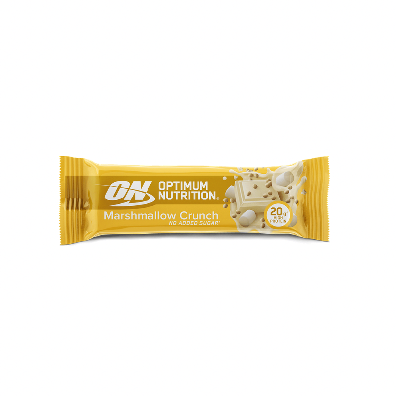 OPTIMUM NUTRITION MARSHMALLOW CRUNCH PROTEIN BAR (NO ADDED SUGAR ...