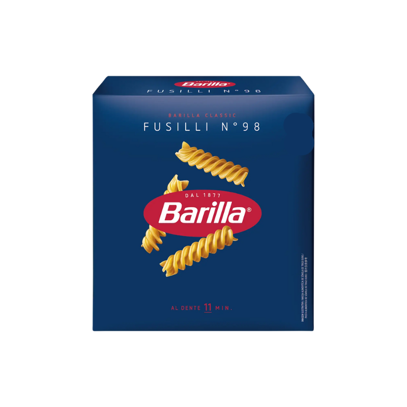 Barilla Fusilli Pasta – Spiral-Shaped Italian Pasta – Amiri Foods
