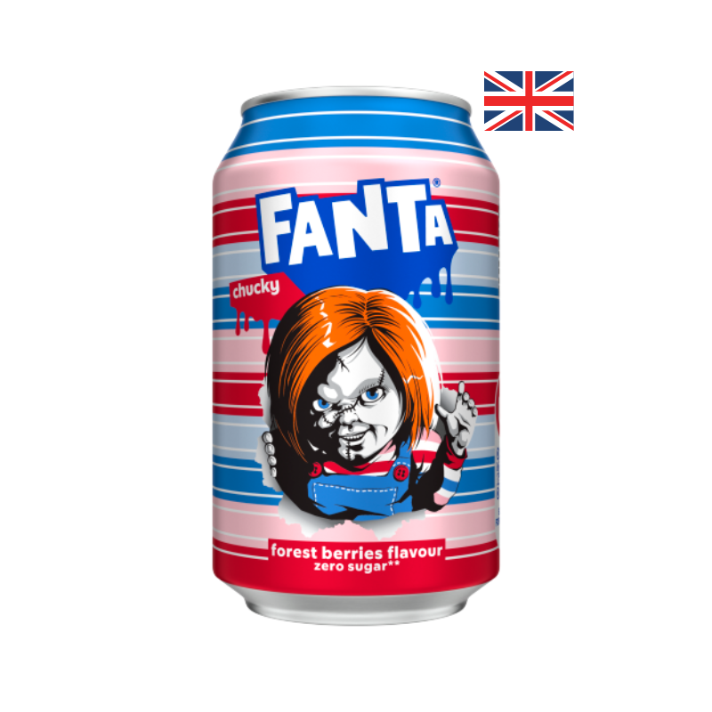 FANTA CHUCKY FOREST BERRIES ZERO SUGAR SODA – Amiri Foods